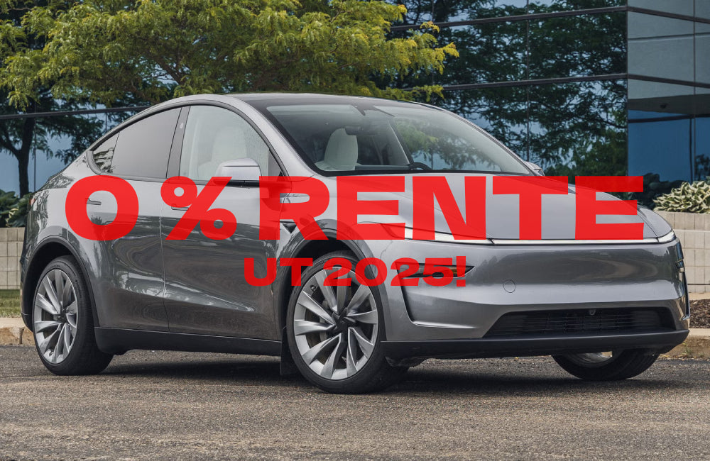 Strategisk rentegrep: Tesla forlenger 0% kampanje på Model 3 og Model